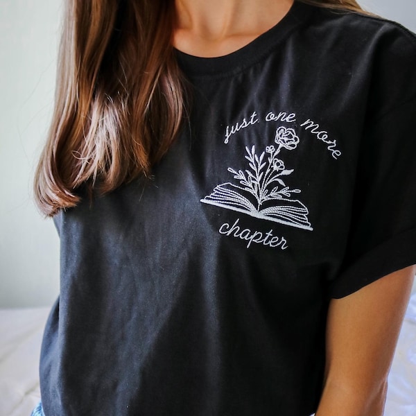 Just One More Chapter Shirt - Etsy