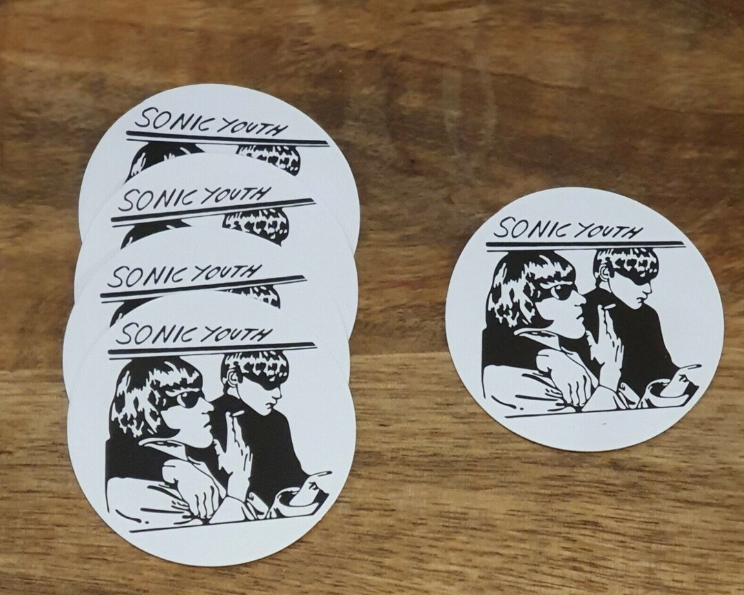 Sonic Youth Style Sticker PACK OF 5 - Etsy