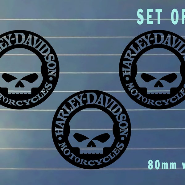 Harley Davidson Decal - Etsy