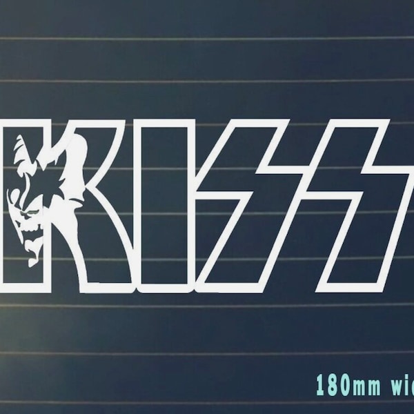 Kiss Band Vinyl Decal - Etsy