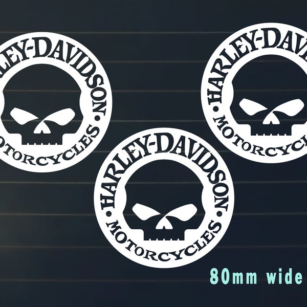 Harley Davidson Decal - Etsy