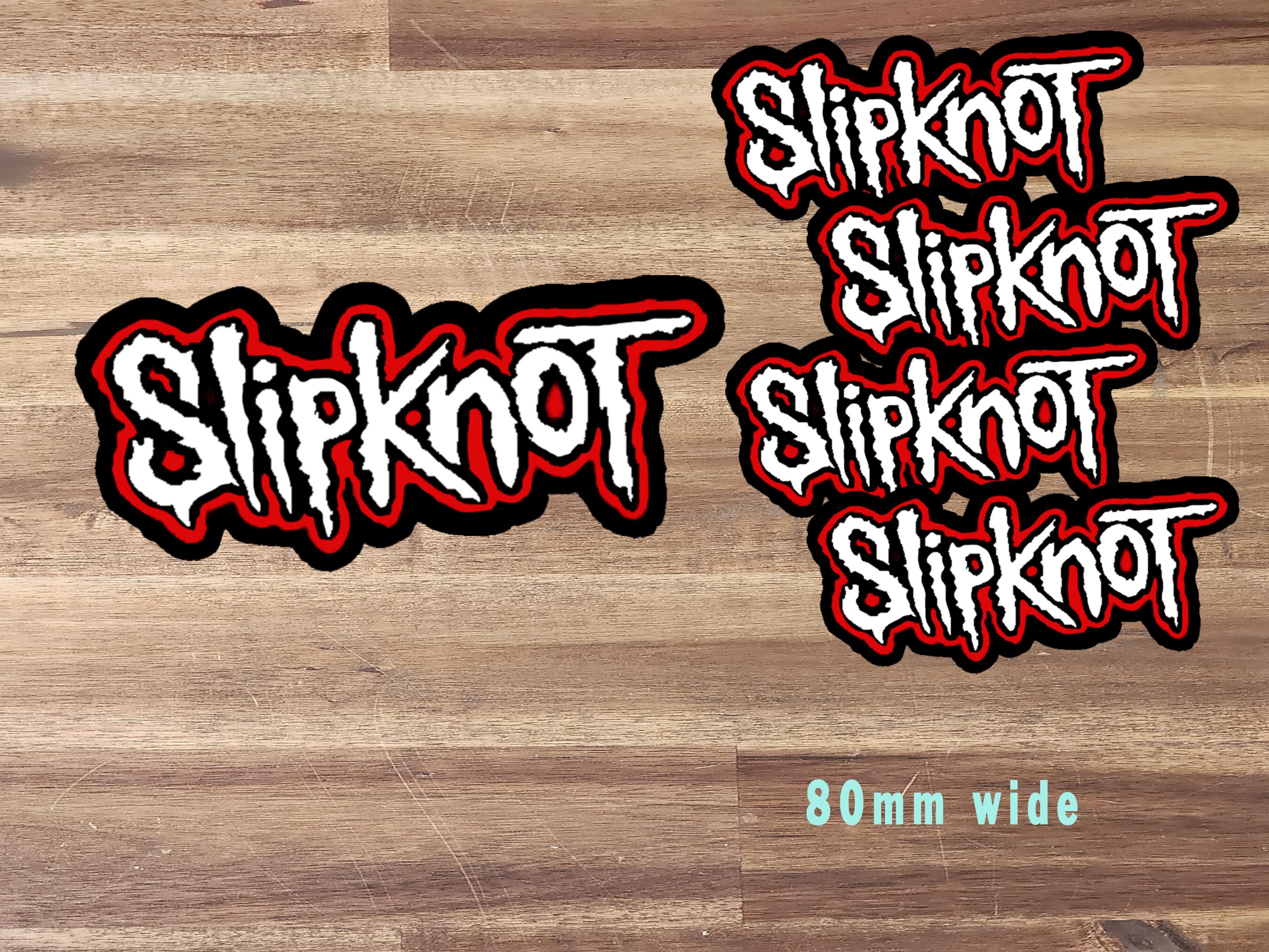Slipknot Style Sticker Logo PACK OF 5 - Etsy