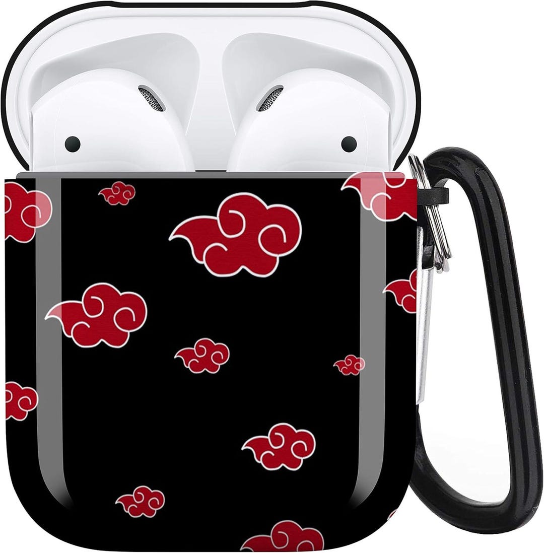 Akatsuki Themed AirPod Case Anime, Naruto Ninja, Cartoon Character ...