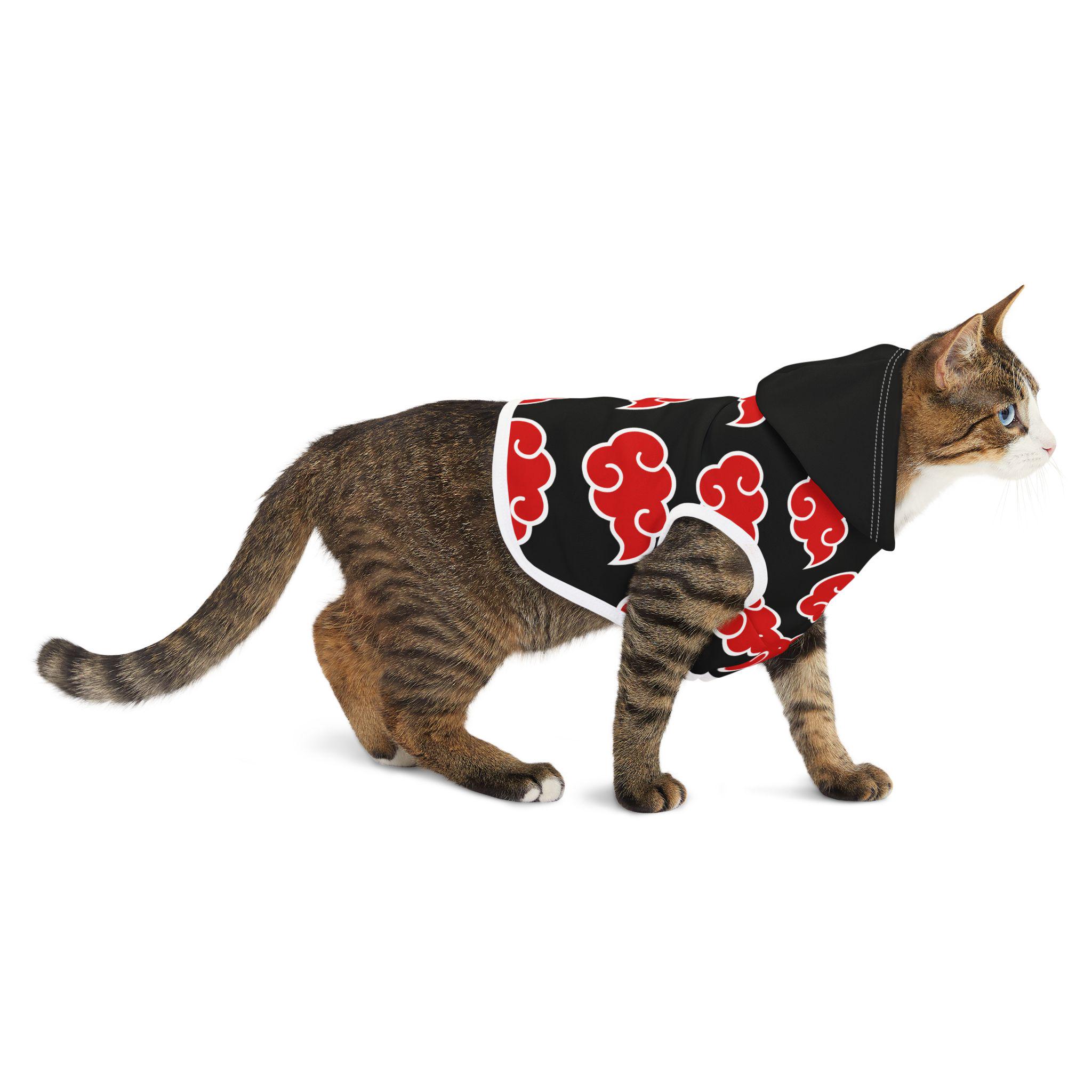 Anime Akatsuki Naruto Themed Pet Hoodie, Cosplay Costume, Anime Fan ...