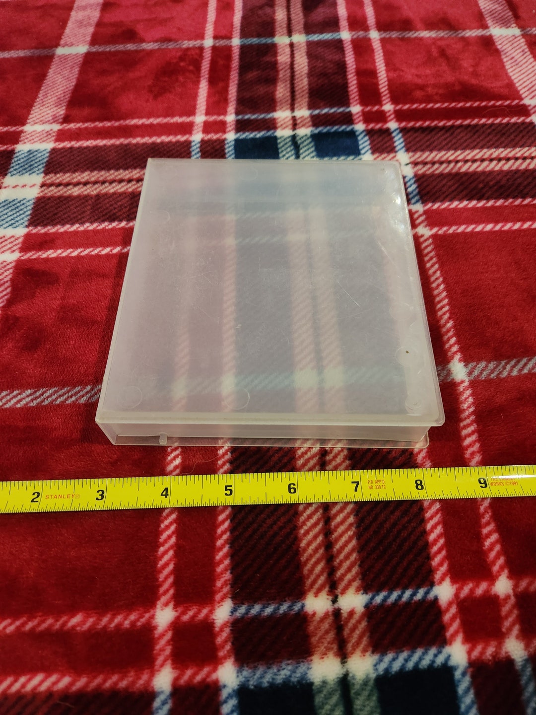 Vintage NES Nintendo Hard Clamshell Clear Plastic Rental Game Case - Etsy