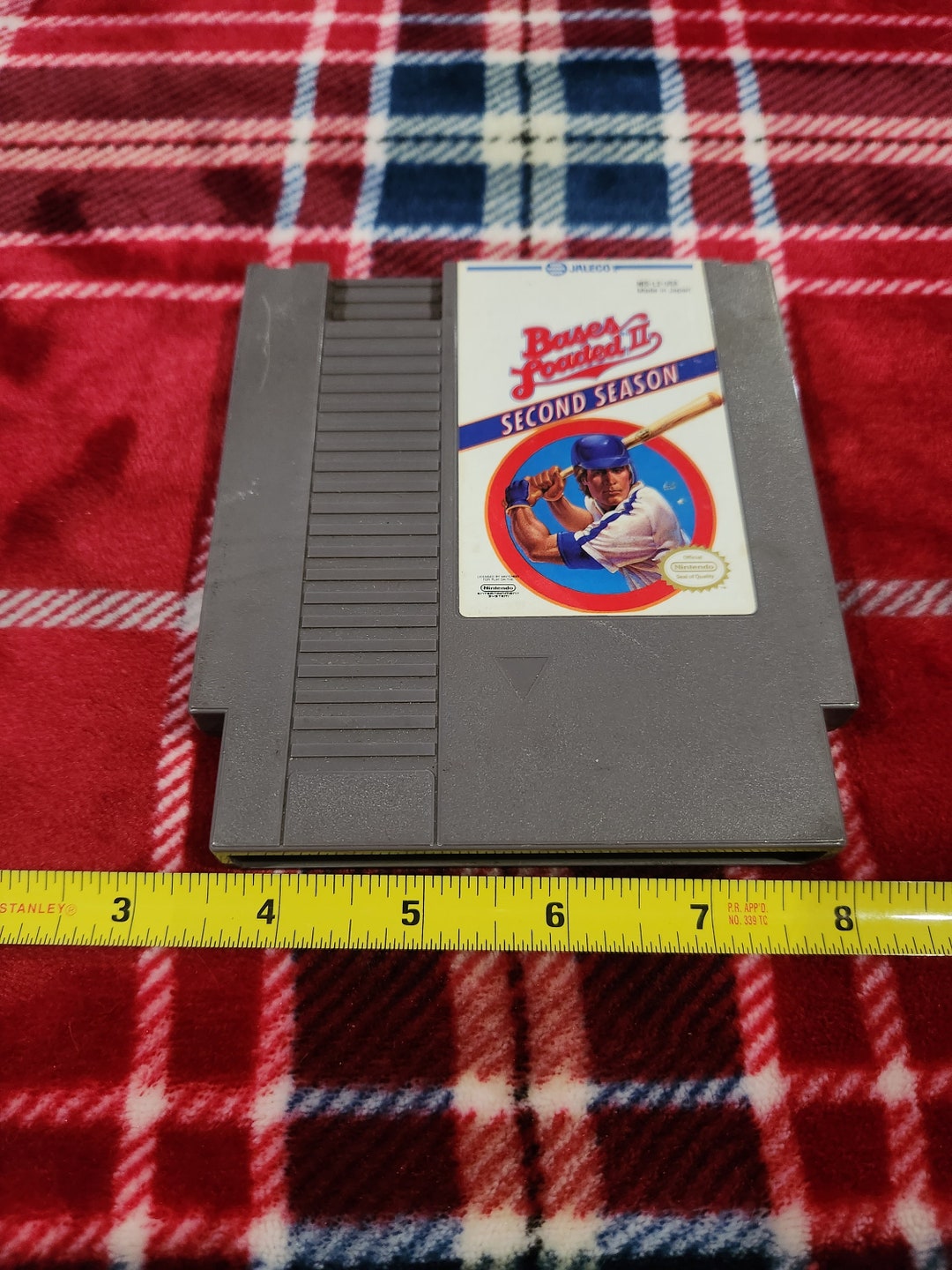 Vintage WORKING 1989 Bases Loaded 2 NES Nintendo Entertainment System ...