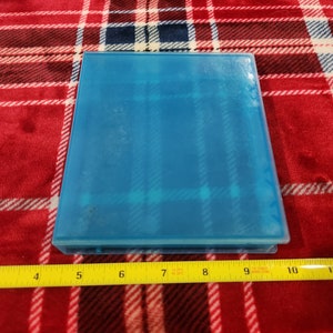 Vintage NES Nintendo Hard Clamshell Blue Plastic Rental Game Case - Etsy