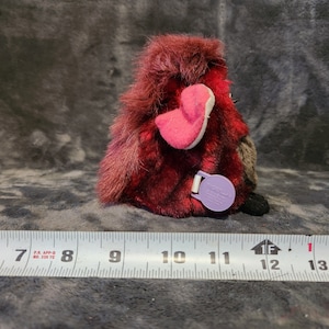 J Vintage 1998 Furby Red Wolf Brown Eyes Works RARE - Etsy