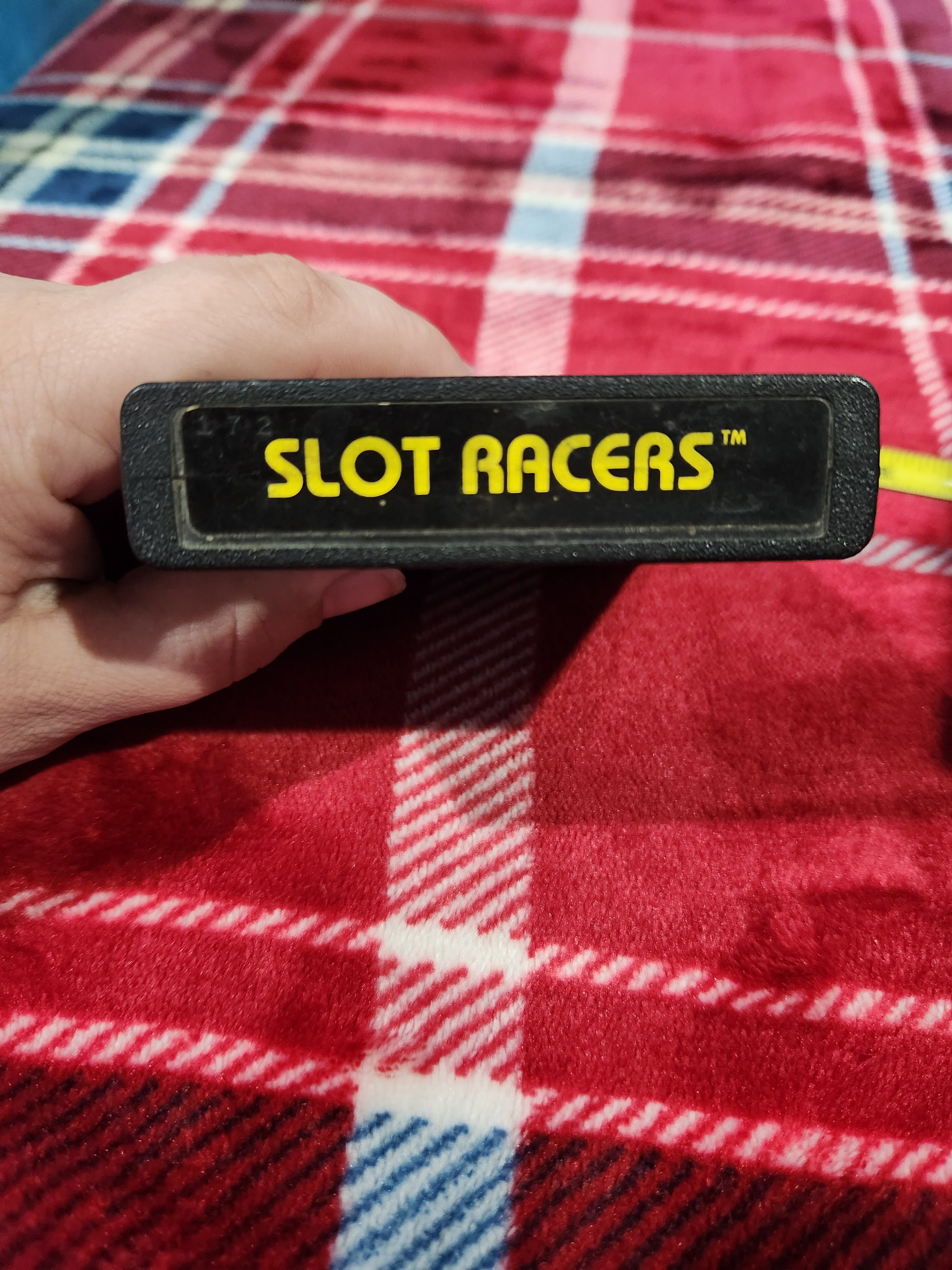 Vintage WORKING 1978 Slot Racers Atari 2600 Game Cartridge - Etsy