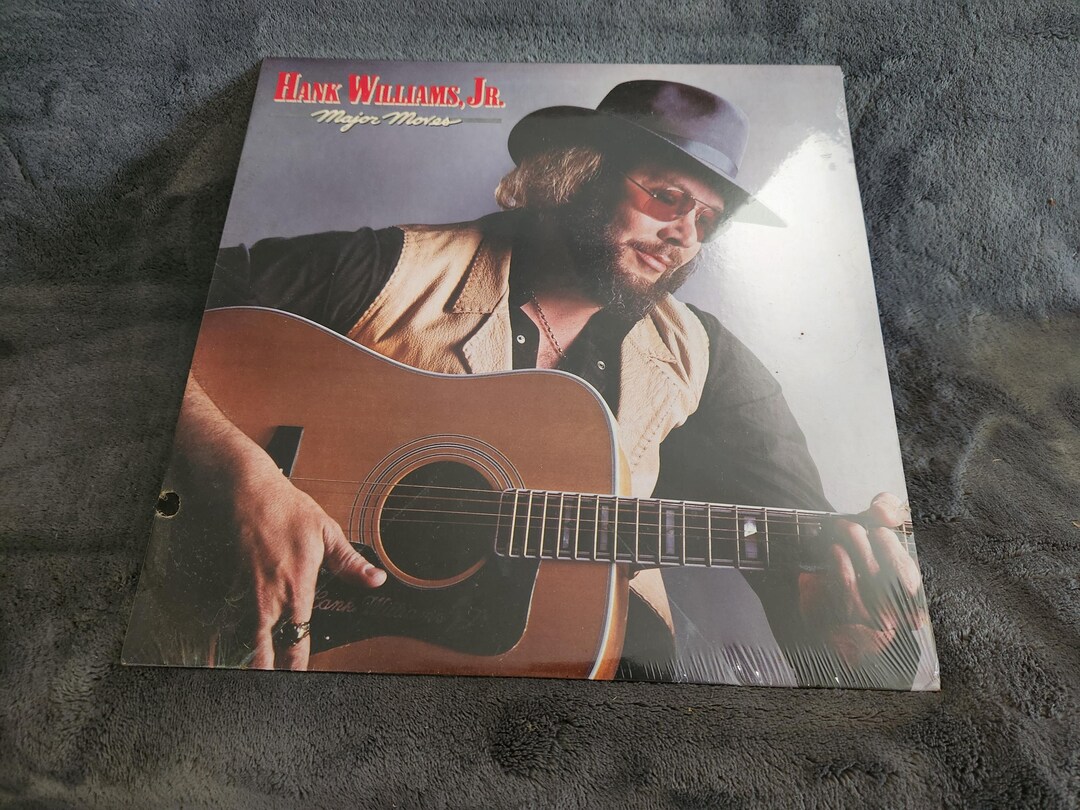 J* New Sealed 1984 Major Moves by Hank Williams Jr LP Vinyl Record - Etsy