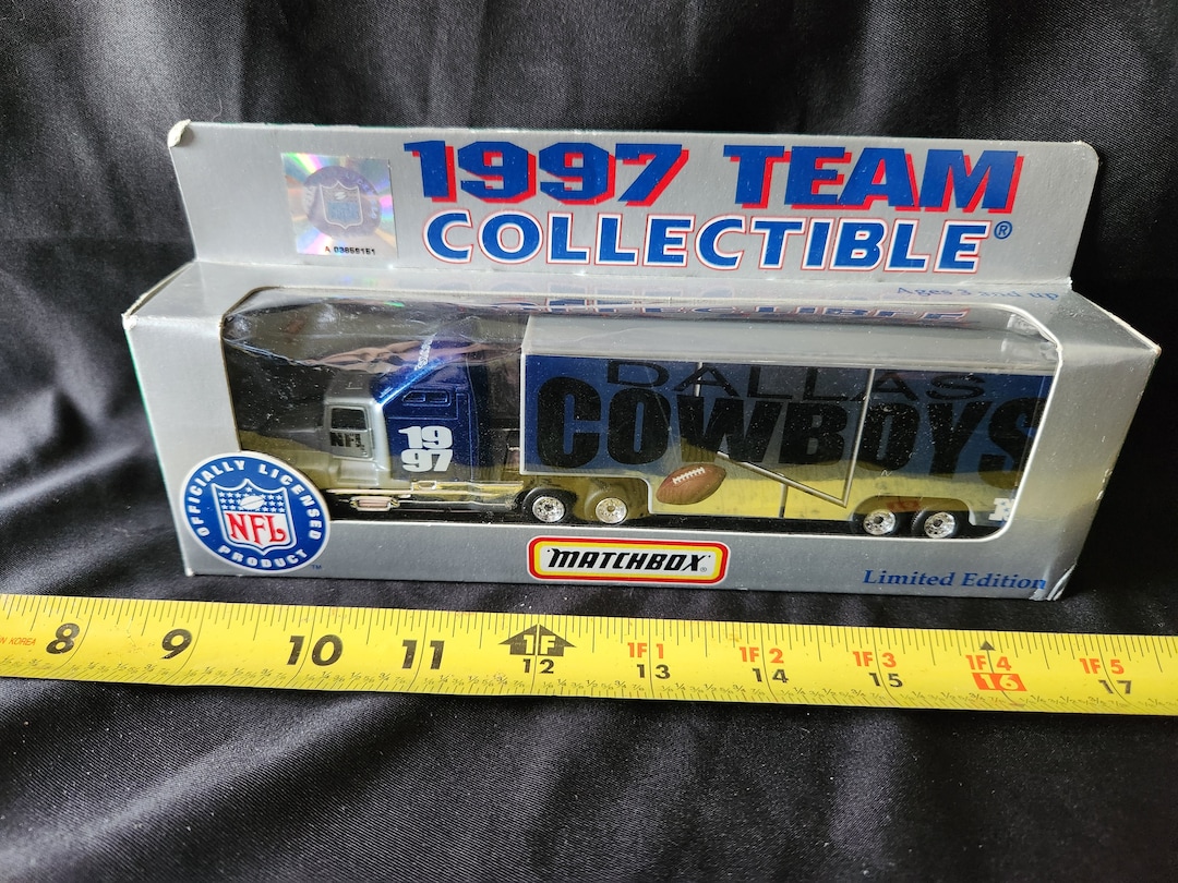 Vintage NEW Matchbox Limited Edition NFL 1997 Dallas Cowboys Tractor ...