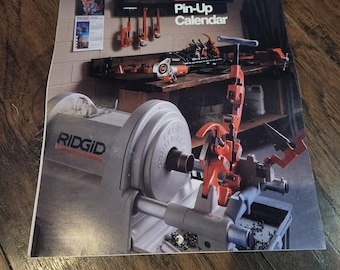 Ridgid Tool Calendar - Etsy UK