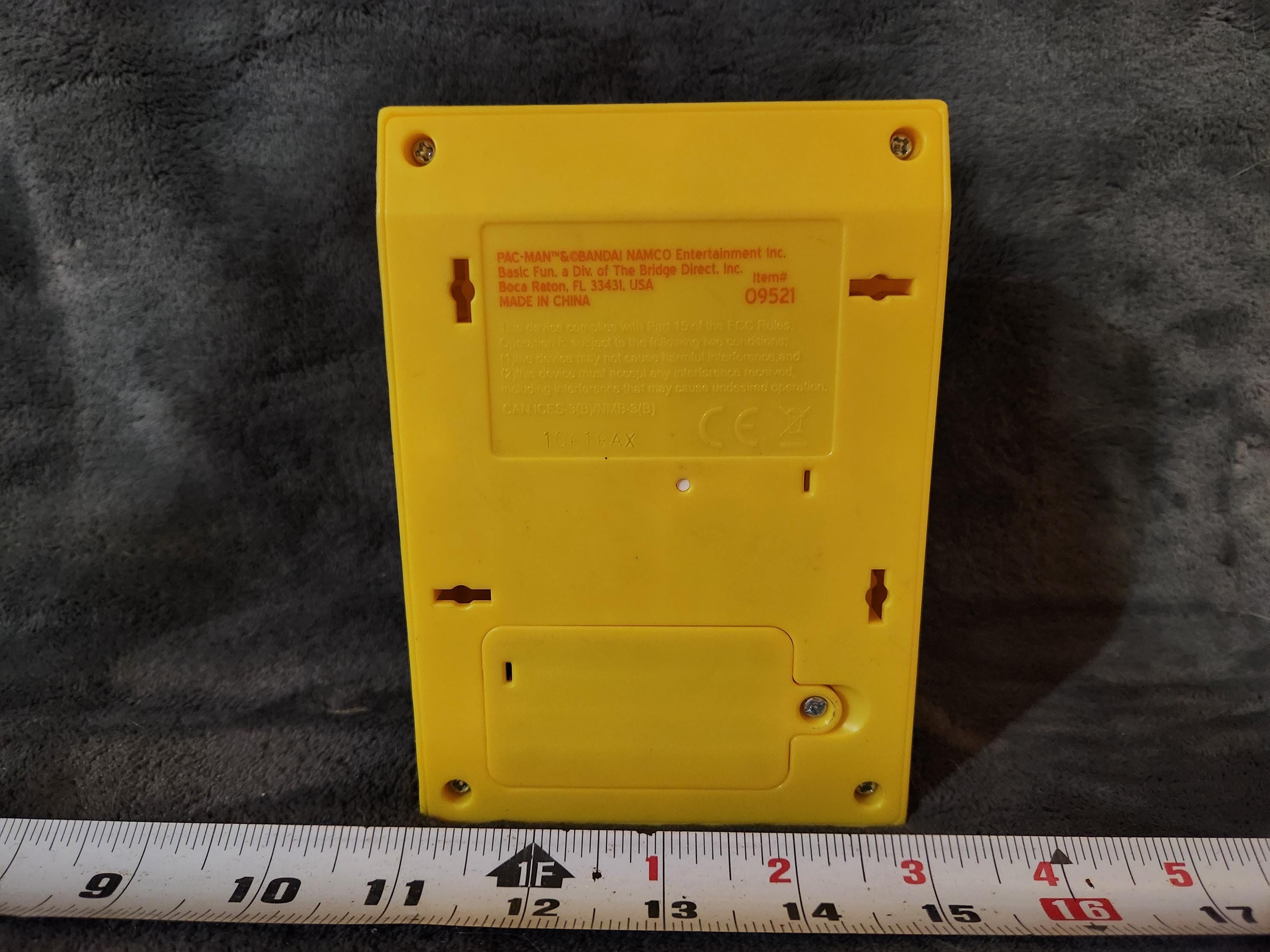 Vintage 1990s Bandai Namco Electronic Handheld Pac Man Portable Arcade ...