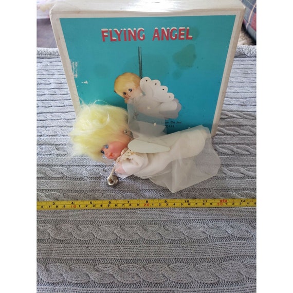 Vintage Christmas Flying Angel on Spring Merry Miracles Rene - Etsy
