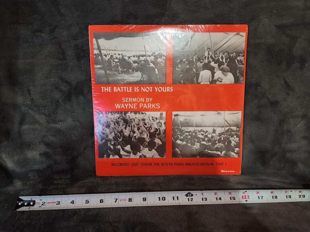 Vintage the Battle is Not Yours by Wayne Parks Vinyl Record Rite ...