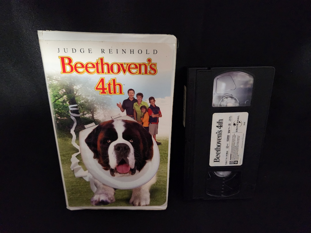 Vintage VHS Beethovens 4th Judge Reinhold - Etsy