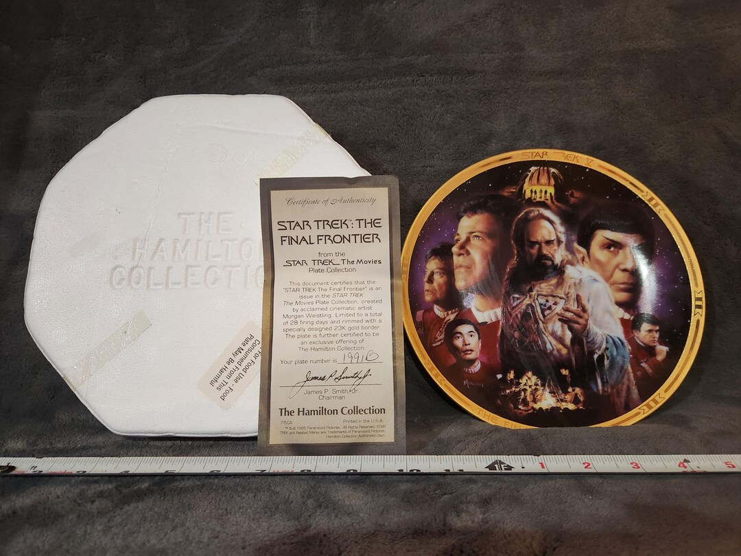 Vintage Hamilton Star Trek V the Movies Collection the Final Frontier ...