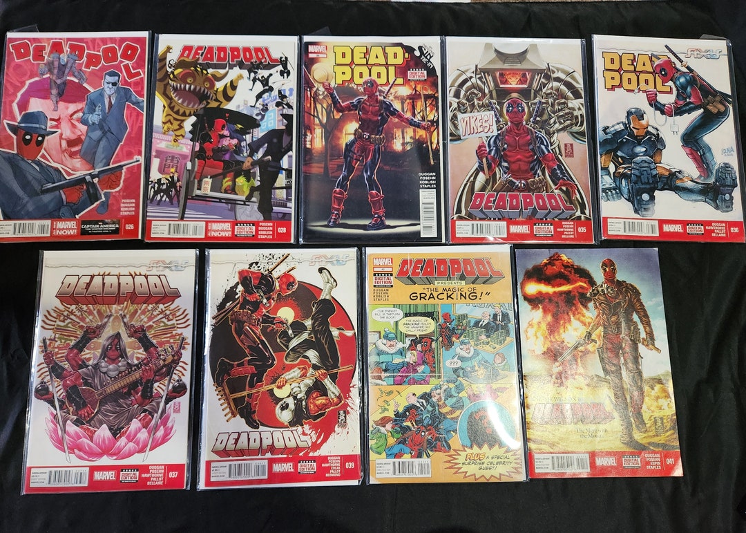 Marvel Deadpool Comics Great Condition Issue 26 28 34 35 36 37 39 40 41 ...