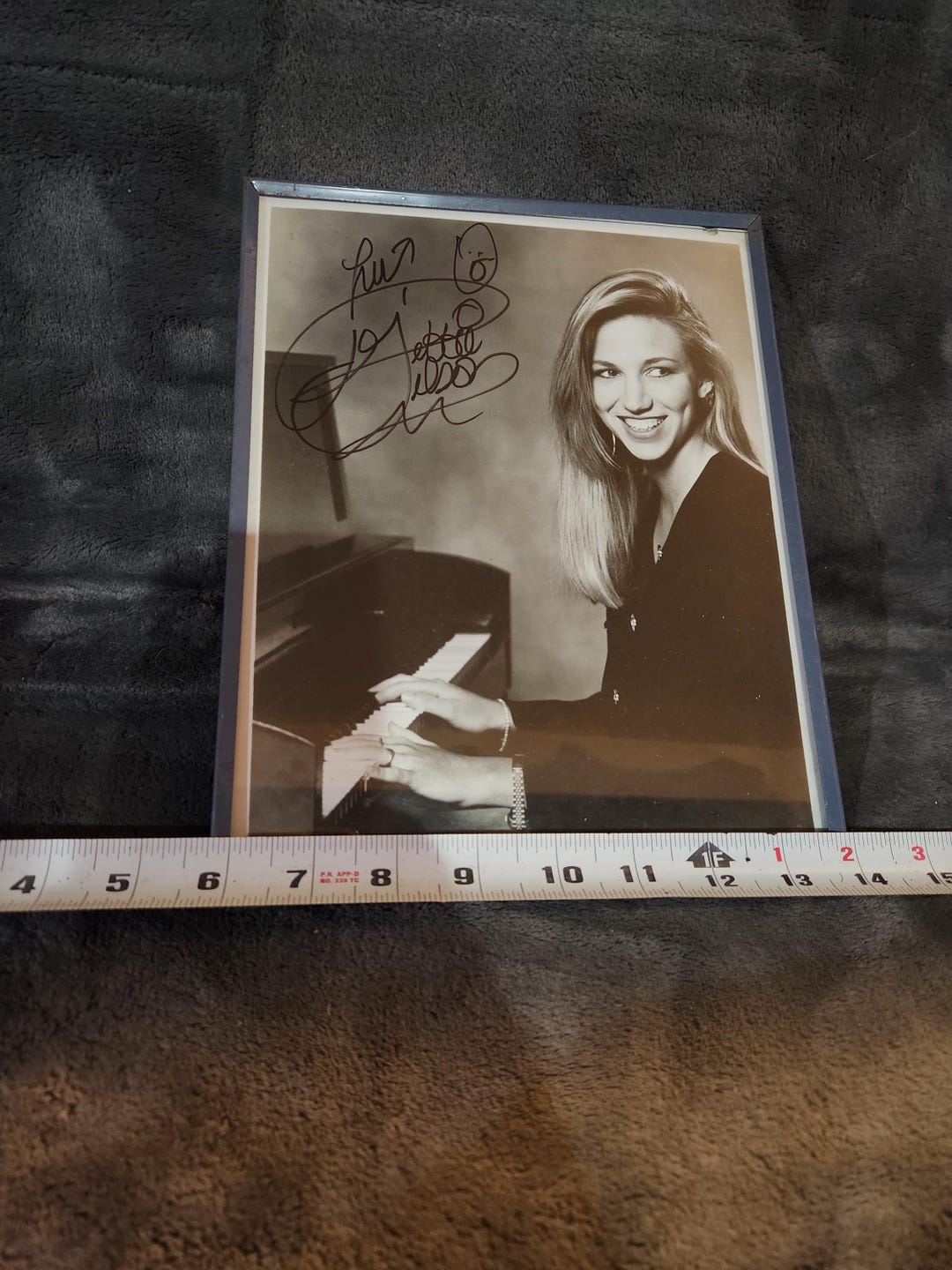 J* Vintage Debbie Deborah Gibson Autographed Picture Framed 8x10" - Etsy