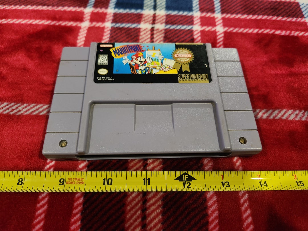 Vintage WORKING 1991 Mario Paint Super Nintendo Entertainment System ...