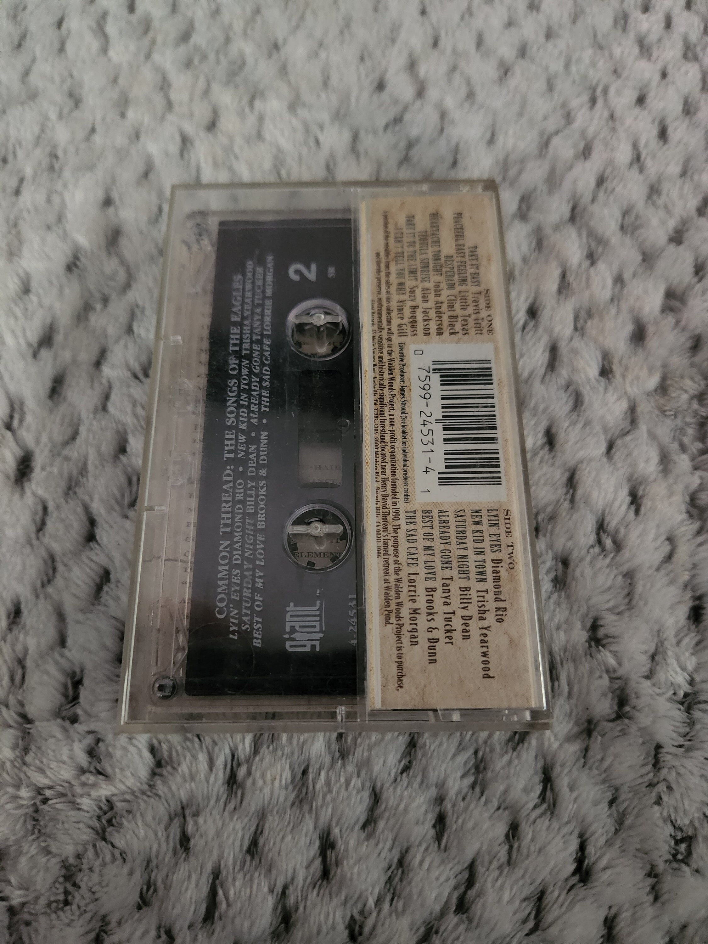 Vintage Common Thread: the Songs of the Eagles Cassette - Etsy