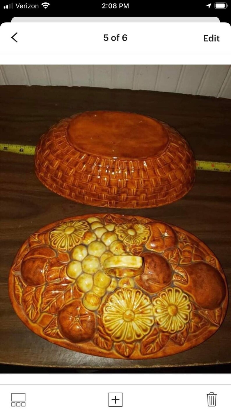 Vintage Mullins Ceramics Candy Dish Nippa KY - Etsy