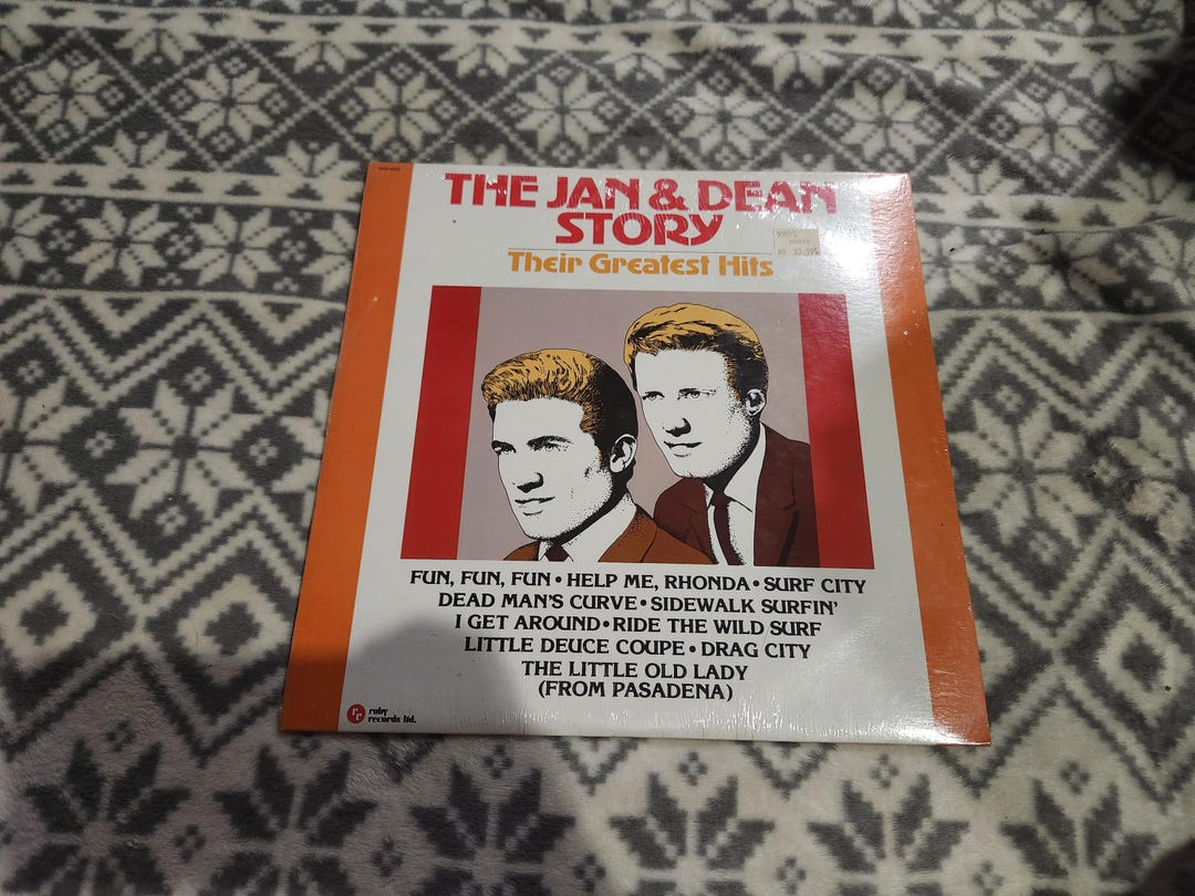 J*new SEALED 1980 the Jan and Dean Story Greatest Hits LP Vinyl Record ...