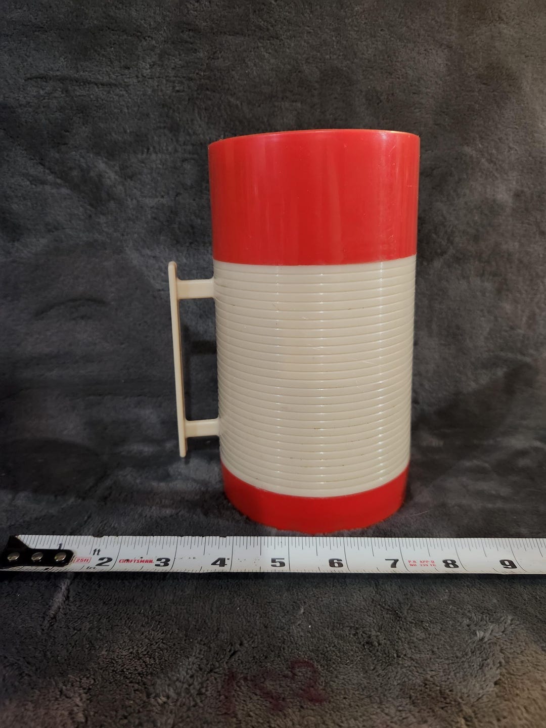 Vintage Aladdin Hy-lo Insulated Wide Mouth Thermos Bottle Pint Beige ...