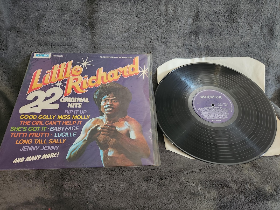 J* Vintage Original Hits by Little Richard LP Vinyl Record - Etsy