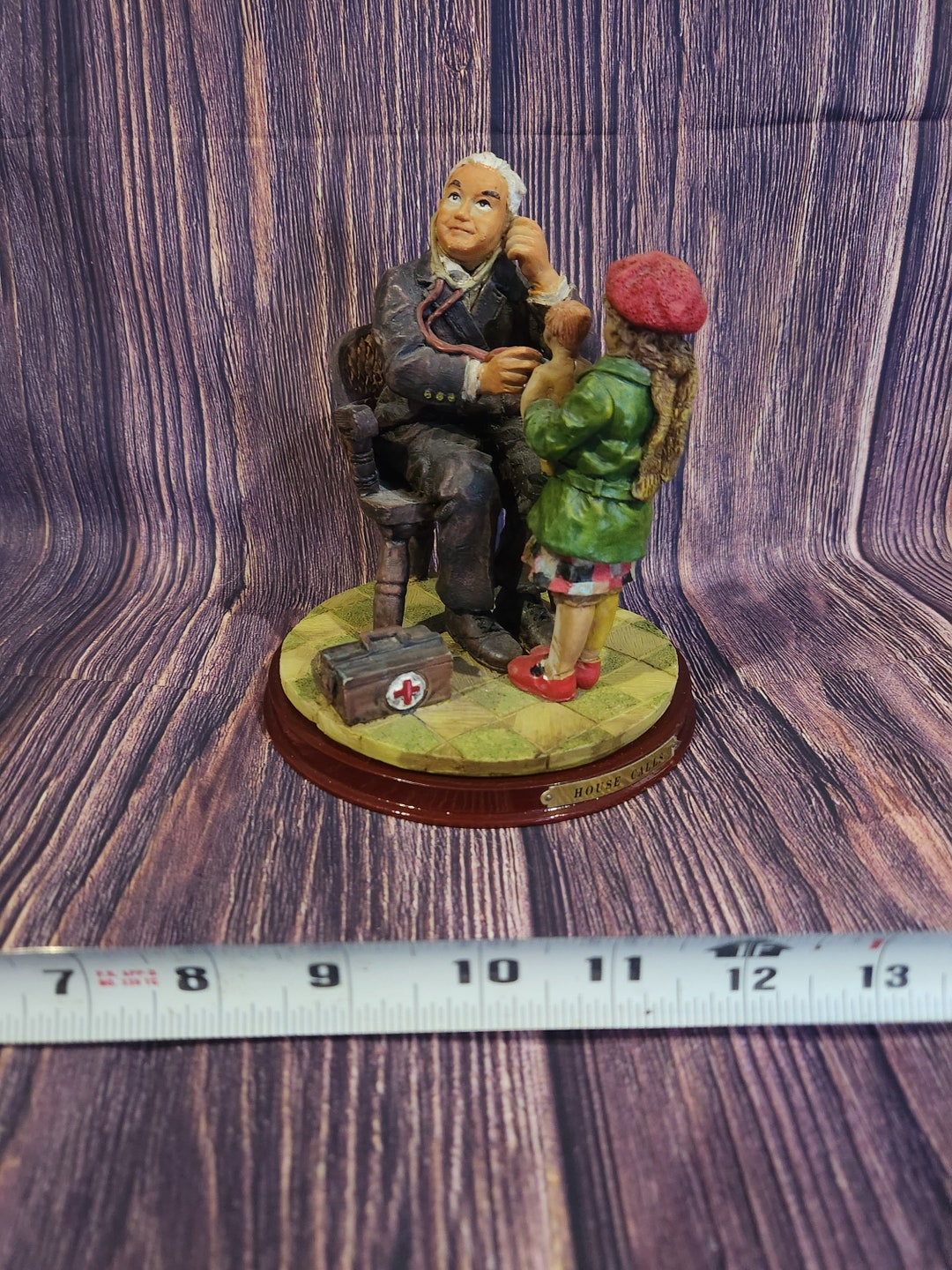 Vintage Doctor House Calls Figurine (saturday Post/norman Rockwell?) - Etsy
