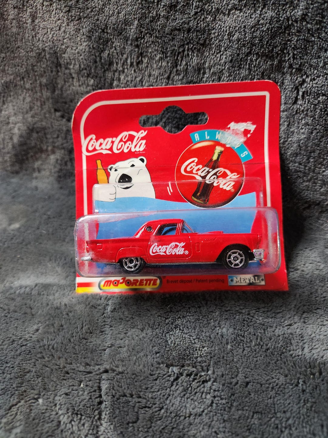 M* 1997 Majorette Coca Cola Die Cast Car 200 Series ‘57 Ford ...
