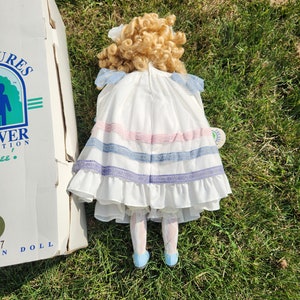 Vintage 24 Porcelain & Cloth Doll GAIL 241126 Treasures Forever - Etsy