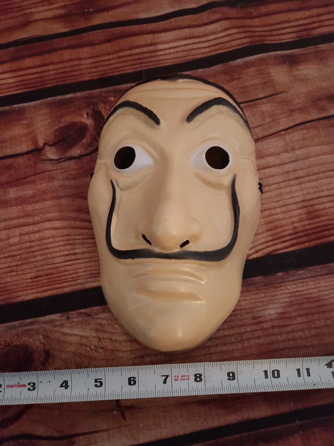 Money Heist Salvador Dali Masks La Casa De Papel Cosplay PVC Mask - Etsy
