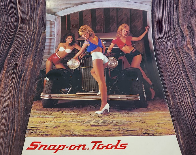 D** Vintage SNAP on TOOL CALENDAR -1985 - Etsy