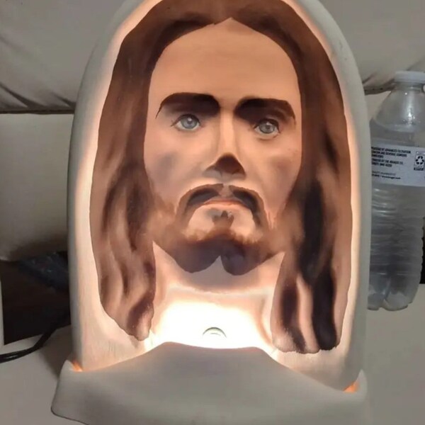 Jesus Lamp - Etsy