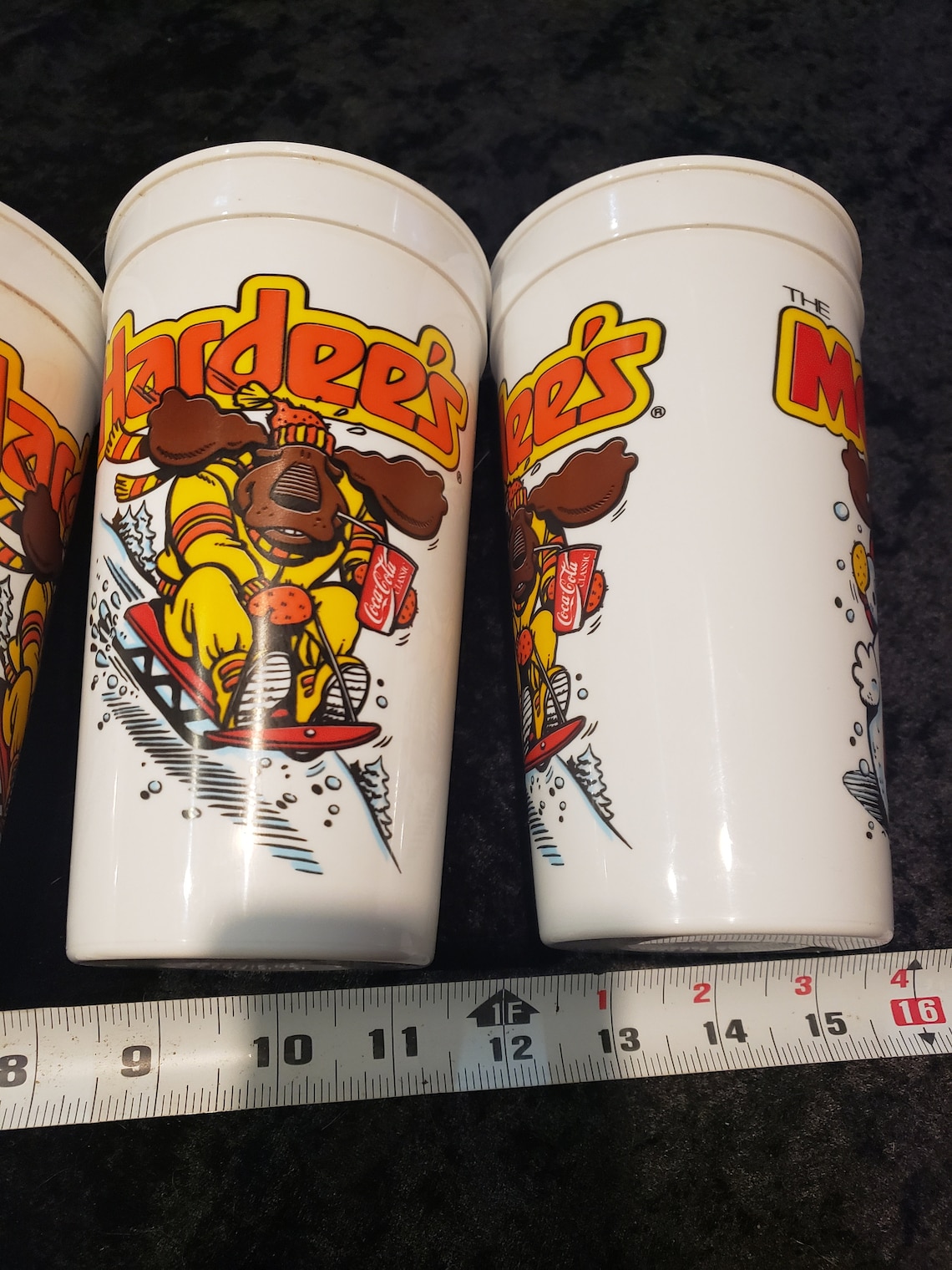 Vintage 1989 Hardee's the Moose Plastic Cup Christmas Coca | Etsy