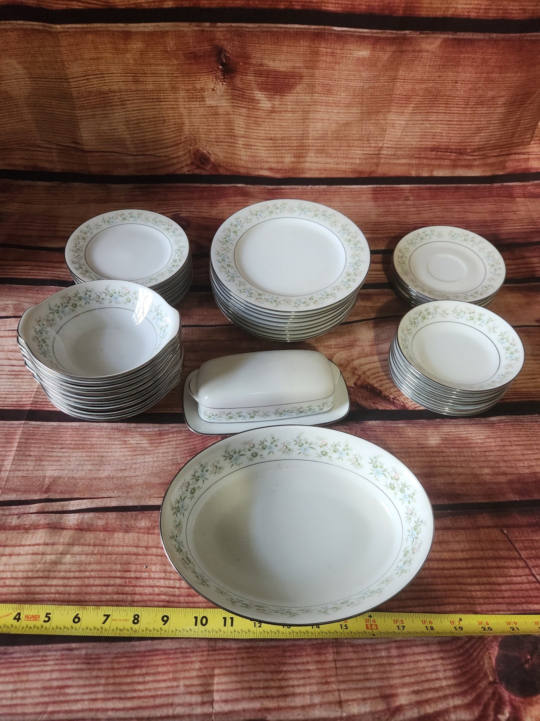 Vintage Noritake Savannah Japan 2031 Dinnerware Set - Etsy