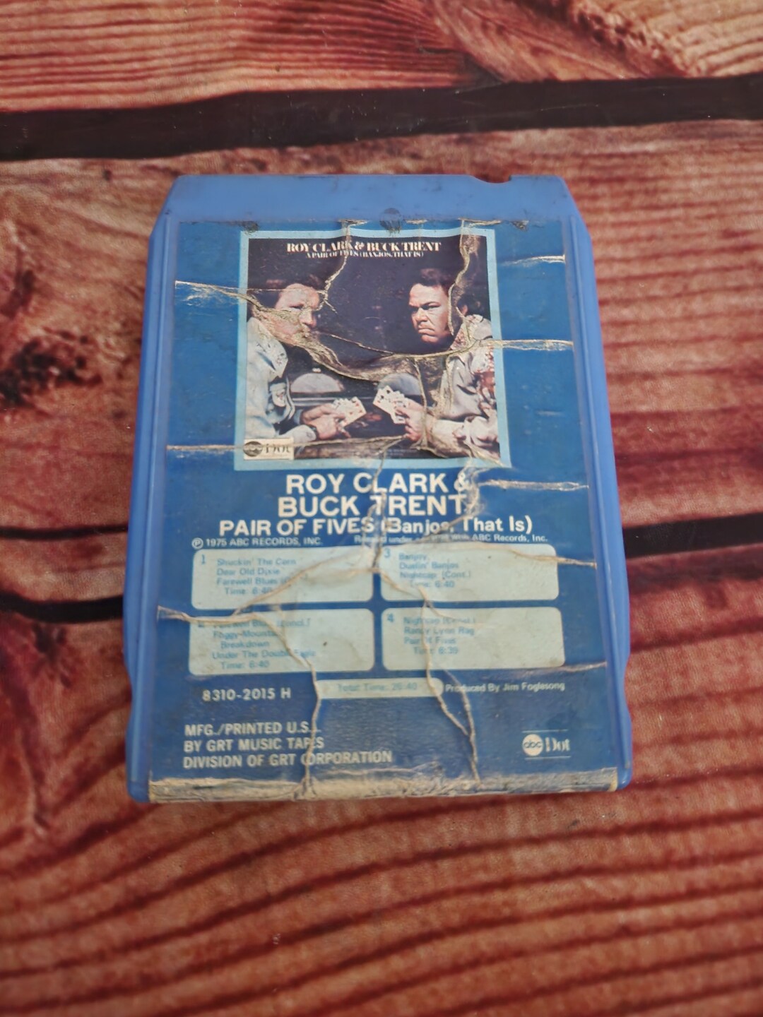 Vintage Pair of Fives Roy Clark and Buck Trent 1975 8 Track Works - Etsy