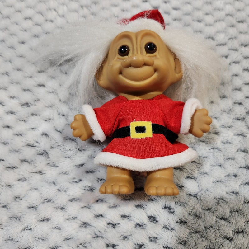 Holiday Troll Doll - Etsy