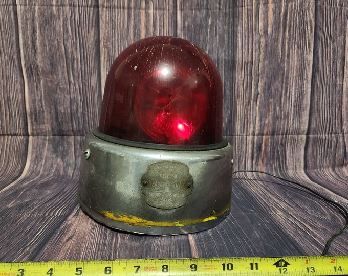D** Vintage FEDERAL Sign and Signal Corp BEACON RAY Model 17 Rotating ...