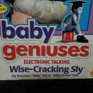 Baby Geniuses Electronic Talking Wise-cracking Sly Doll as Seen in the Movie 15" - Etsy