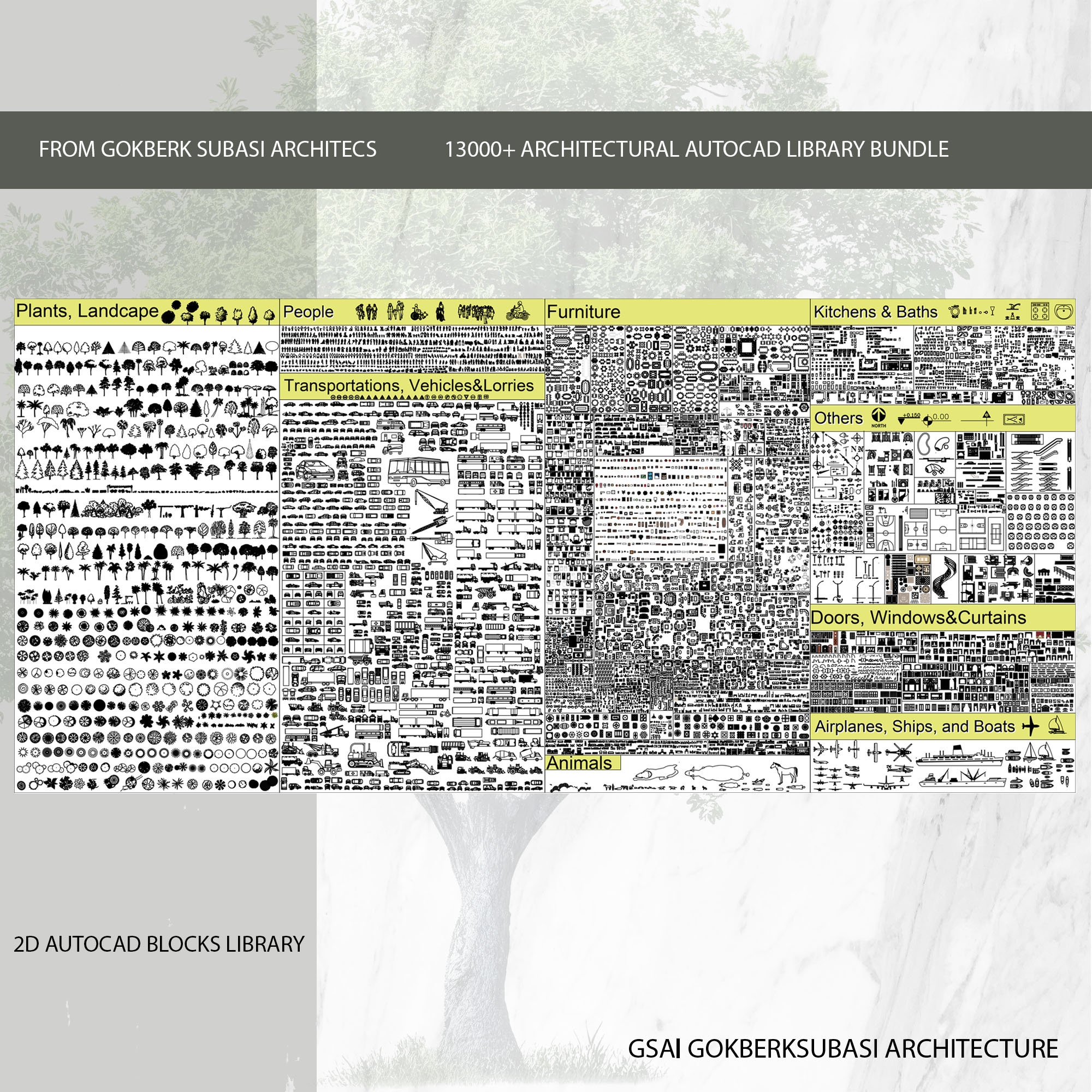 Kitchen Autocad Block Library AutoCAD Blocks Library & Dynamic Blocks