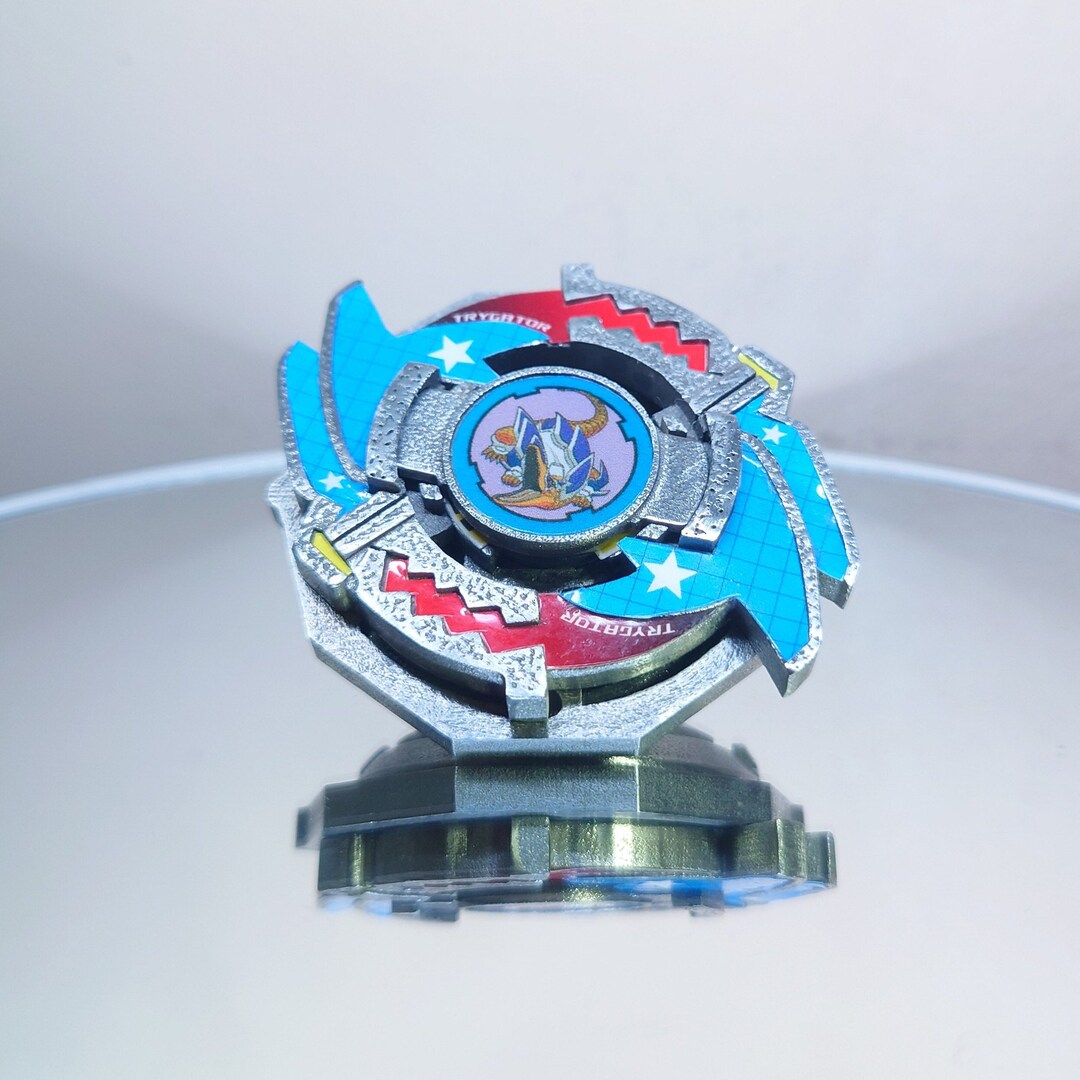 FULL METAL Beyblade Trygator (stainless Steel) - Etsy