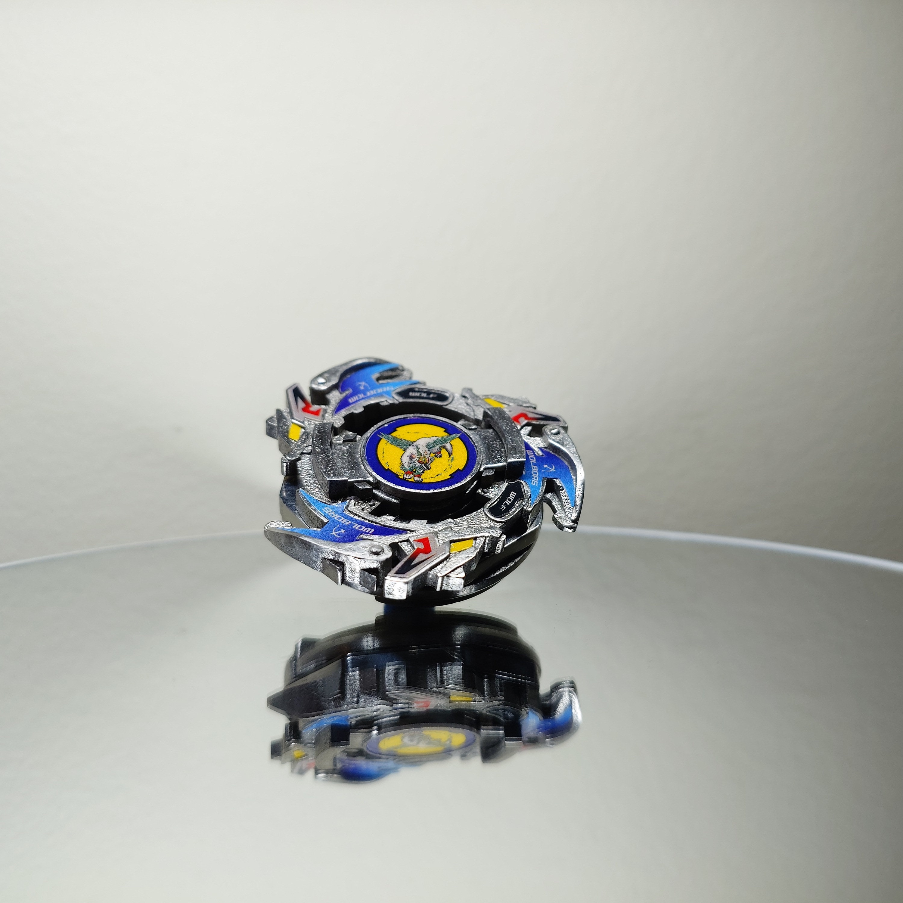 FULL METAL Beyblade Wolborg 2 (stainless Steel) - Etsy