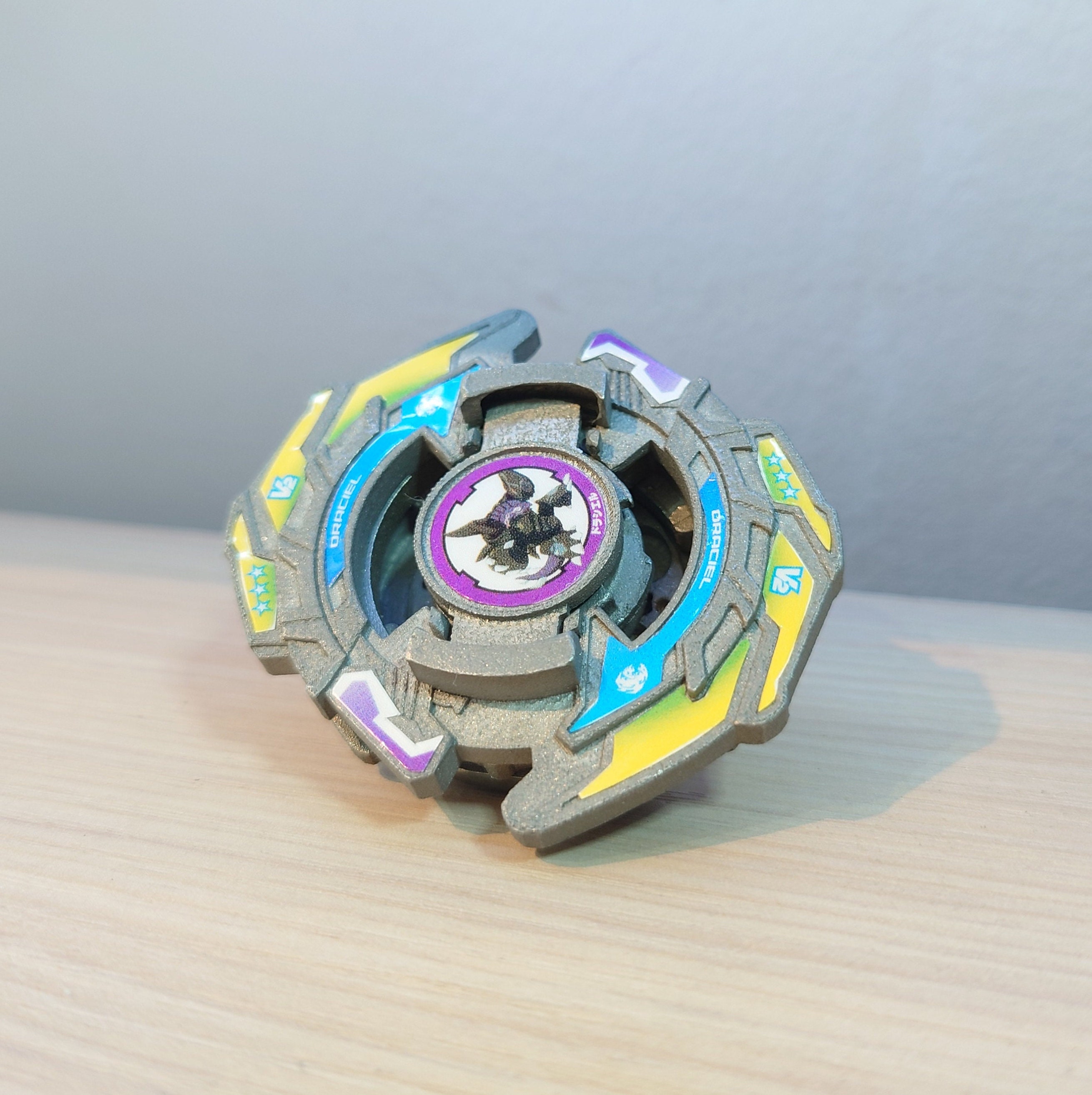 FULL METAL Beyblade Draciel V2 stainless Steel - Etsy