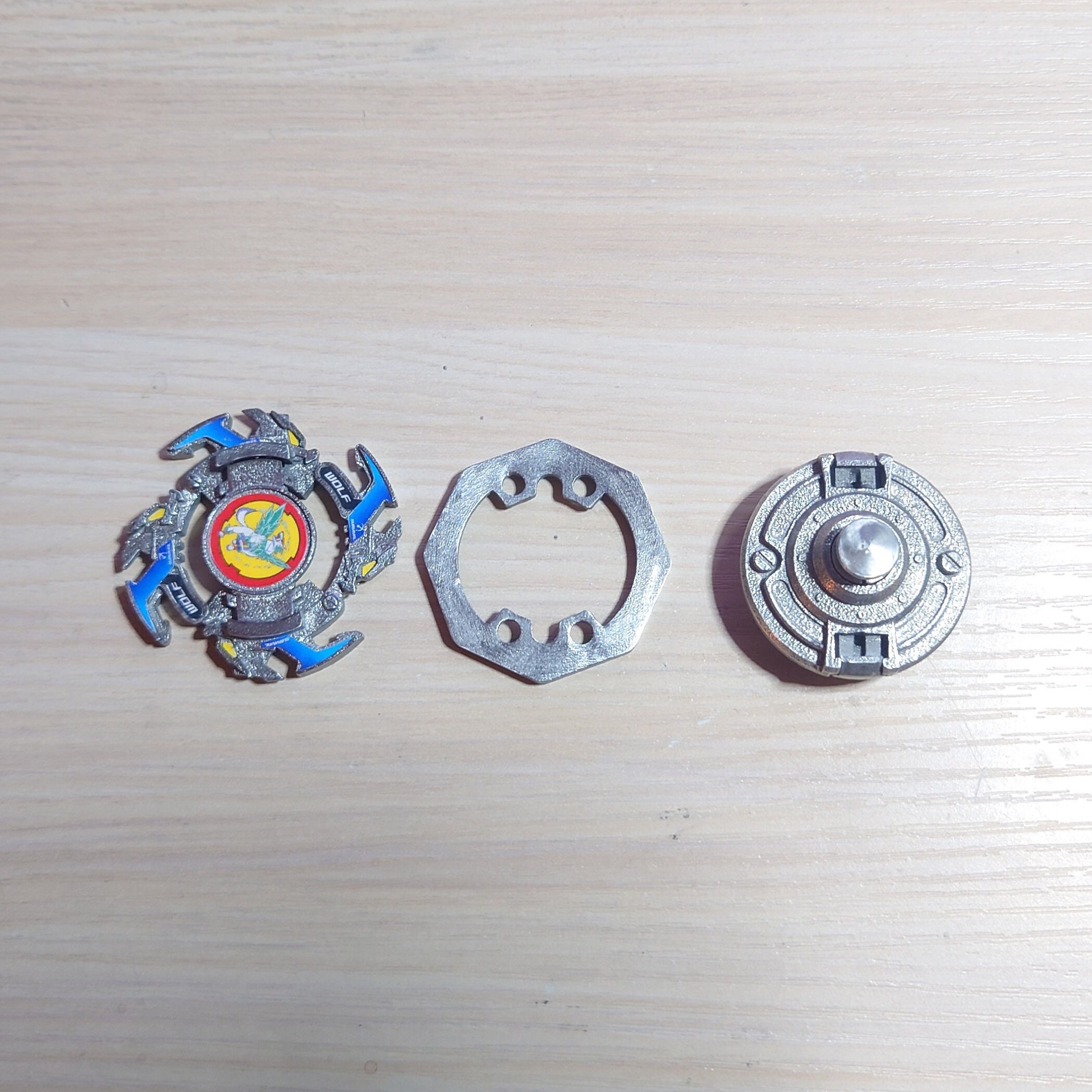 FULL METAL Beyblade Wolborg 1 stainless Steel - Etsy