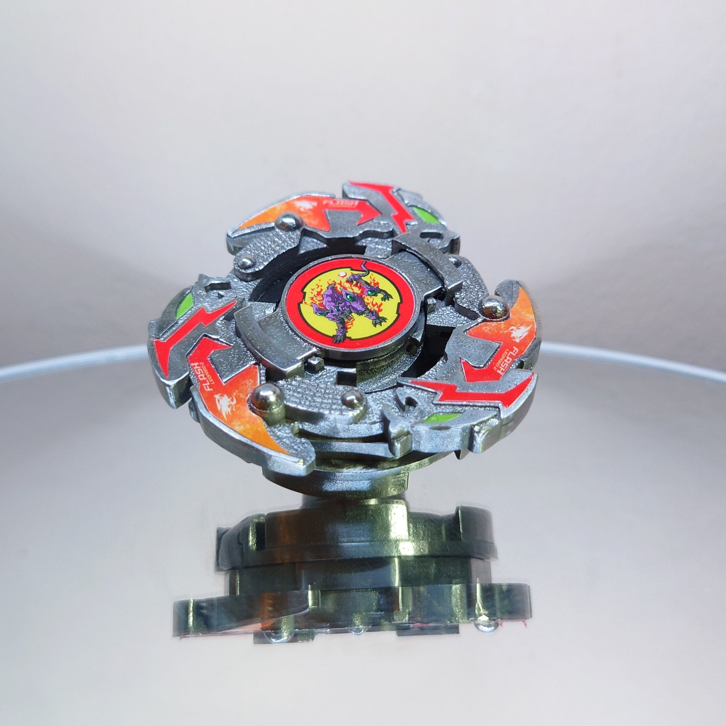 FULL METAL Beyblade Flash Leopard 2 (stainless Steel) - Etsy