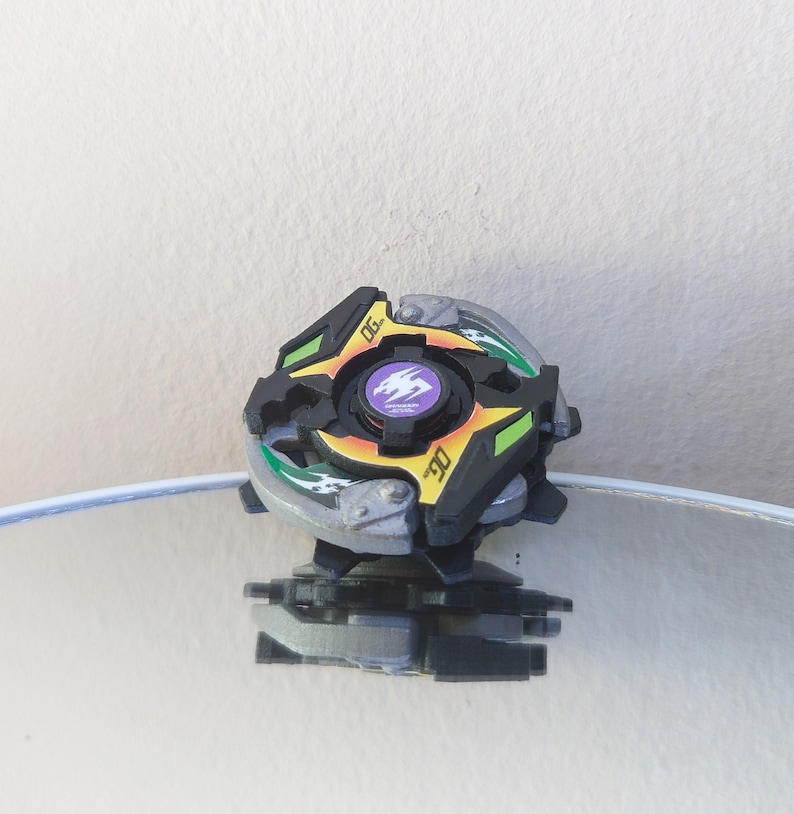 Beyblade Black Dragoon MF 3D Printed - Etsy