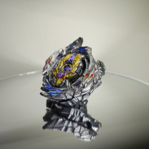 FULL METAL Beyblade - Rage Longinus Destroy' 3A (burst) (stainless ...