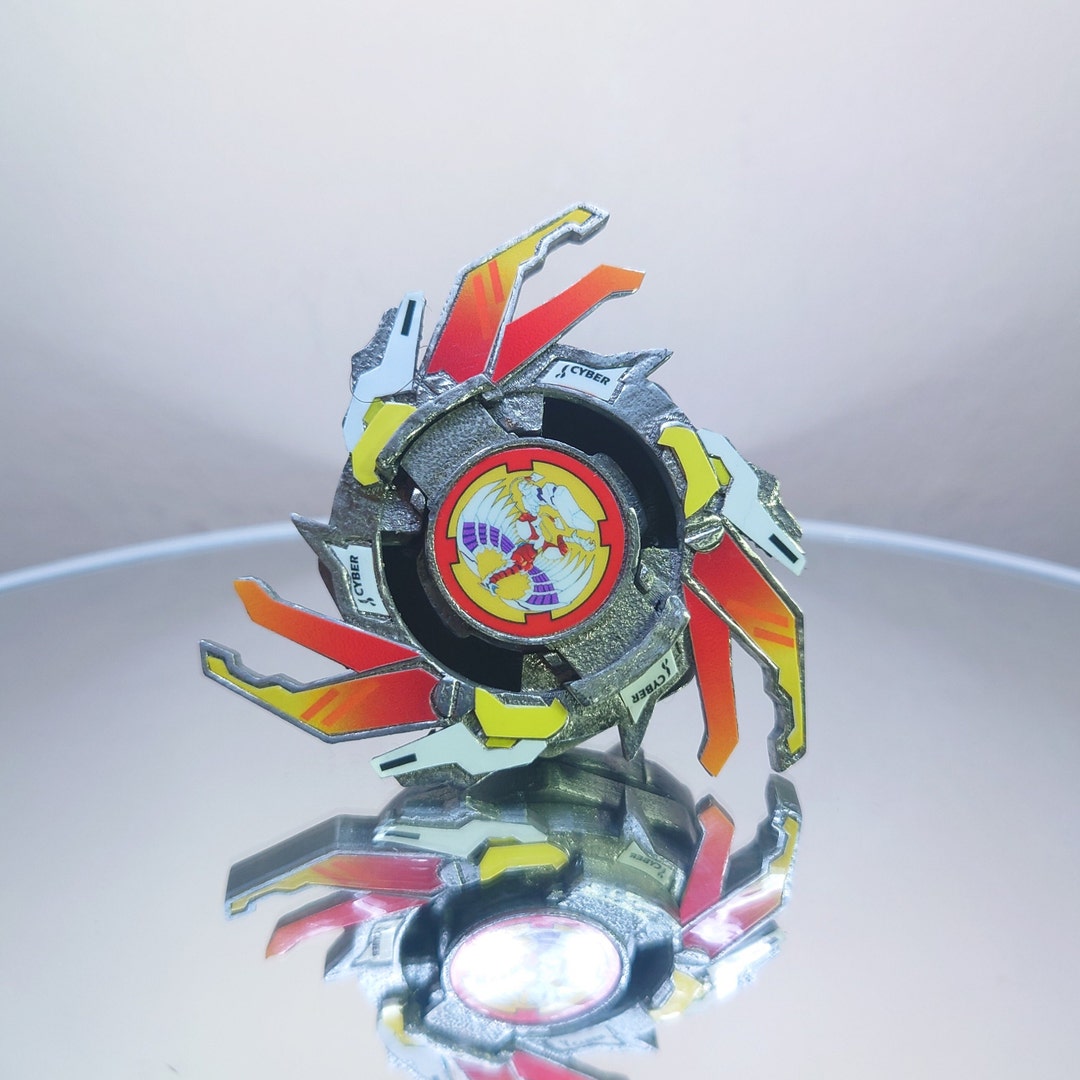FULL METAL Beyblade Cyber Dranzer (stainless Steel) - Etsy